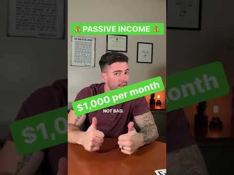 $1,000 Passive Income Every Month 🚨👀 What Is a Dividend