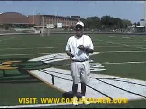 Coach Zauner's Punting Lesson with Derrick Frost