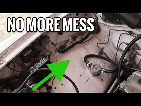 ECU and Harness Removal after Weber Carb Install | Flake Garage Mazda B2200 B2000