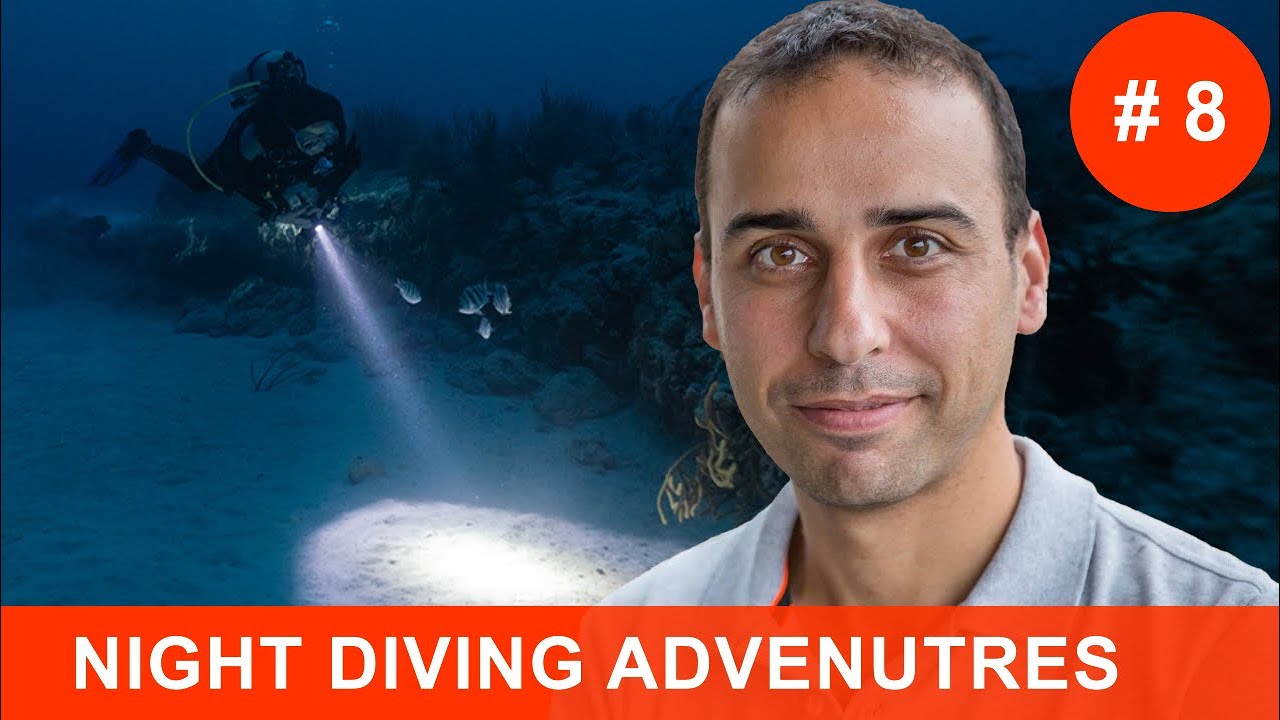 S1E8: Night Diving Adventure: Unveiling the UW World After Dark #scubadiving #diving #nightdive