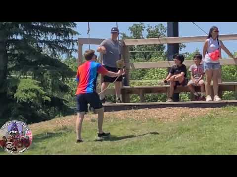 Golf, Zip line and obstacles Part 1 @Bible Camp, Courtesy from Decor Company