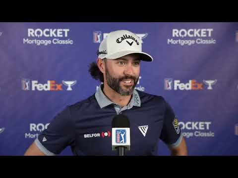 Adam Hadwin 路 Round 4 路 Interview 路 2023 Rocket Mortgage Classic 路 PGA Tour