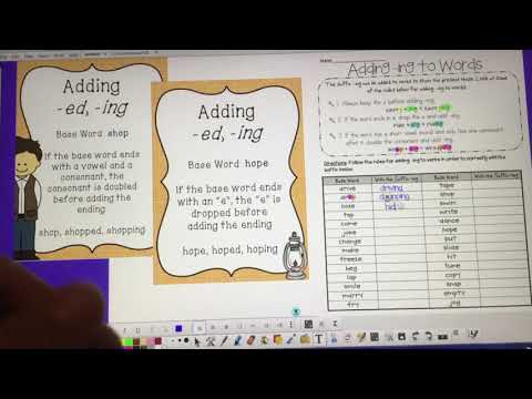 Adding -ing
