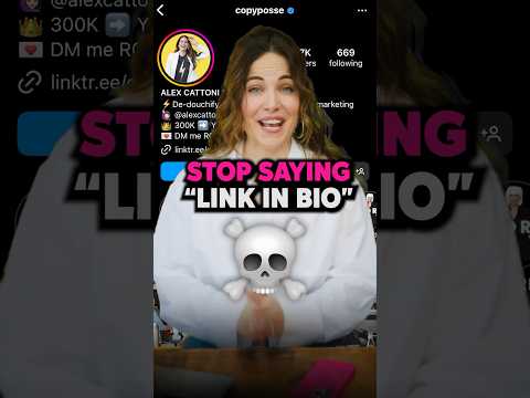 ☠️ "Link in bio" on Instagram is DEAD. Do THIS instead…