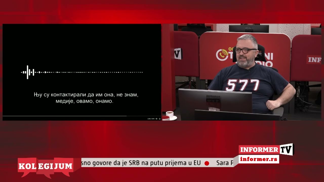 Vučićević hitno prekinuo program: Pustio šok-snimak s tajnog sastanka blokadera