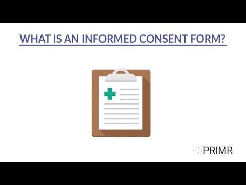 How to Read and Understand an Informed Consent Form