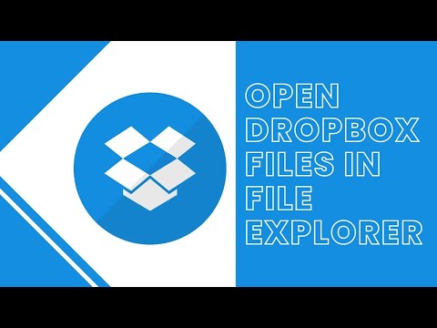 How To Open Dropbox Files In File Explorer