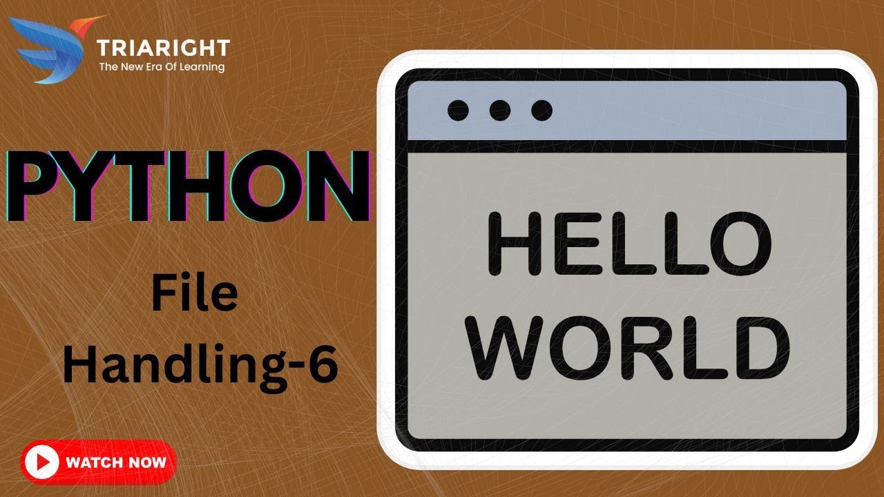 File Handling in Python | Working with Binary Files | Python Tutorial Chapter 21 – Part 6