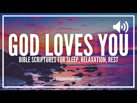 GOD'S LOVE BIBLE VERSES FOR SLEEP (8 HOURS) | Soaking Scriptures On The Love Of God (WITH MUSIC)