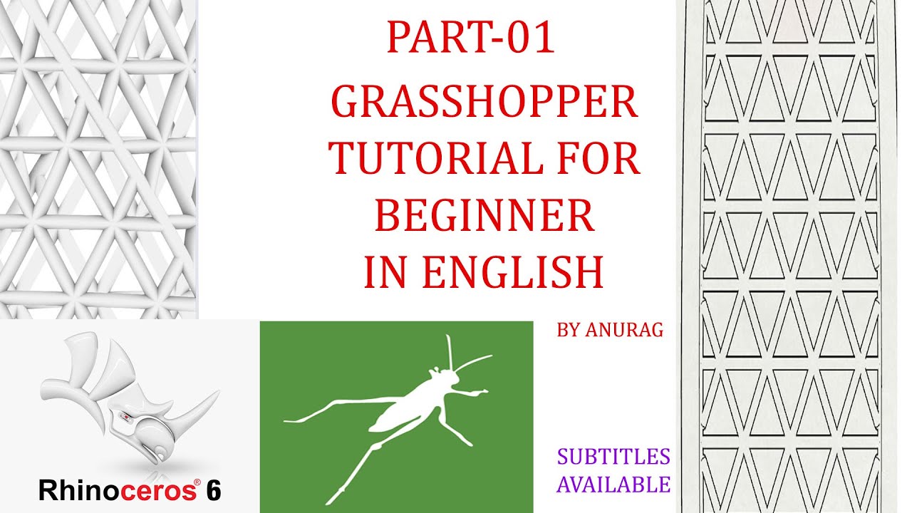 USER INTERFACE || Grasshopper Tutorial For Beginner || 3d with Anurag ||