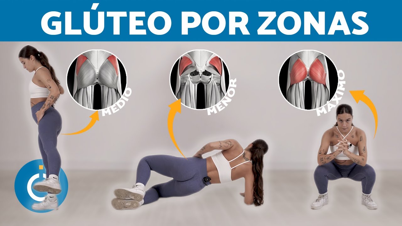 EXERCISES for PARTS of the GLUTEUS (MAXIMUS, MEDIUS, and MINIMUS) 🍑 Complete Glute Routine