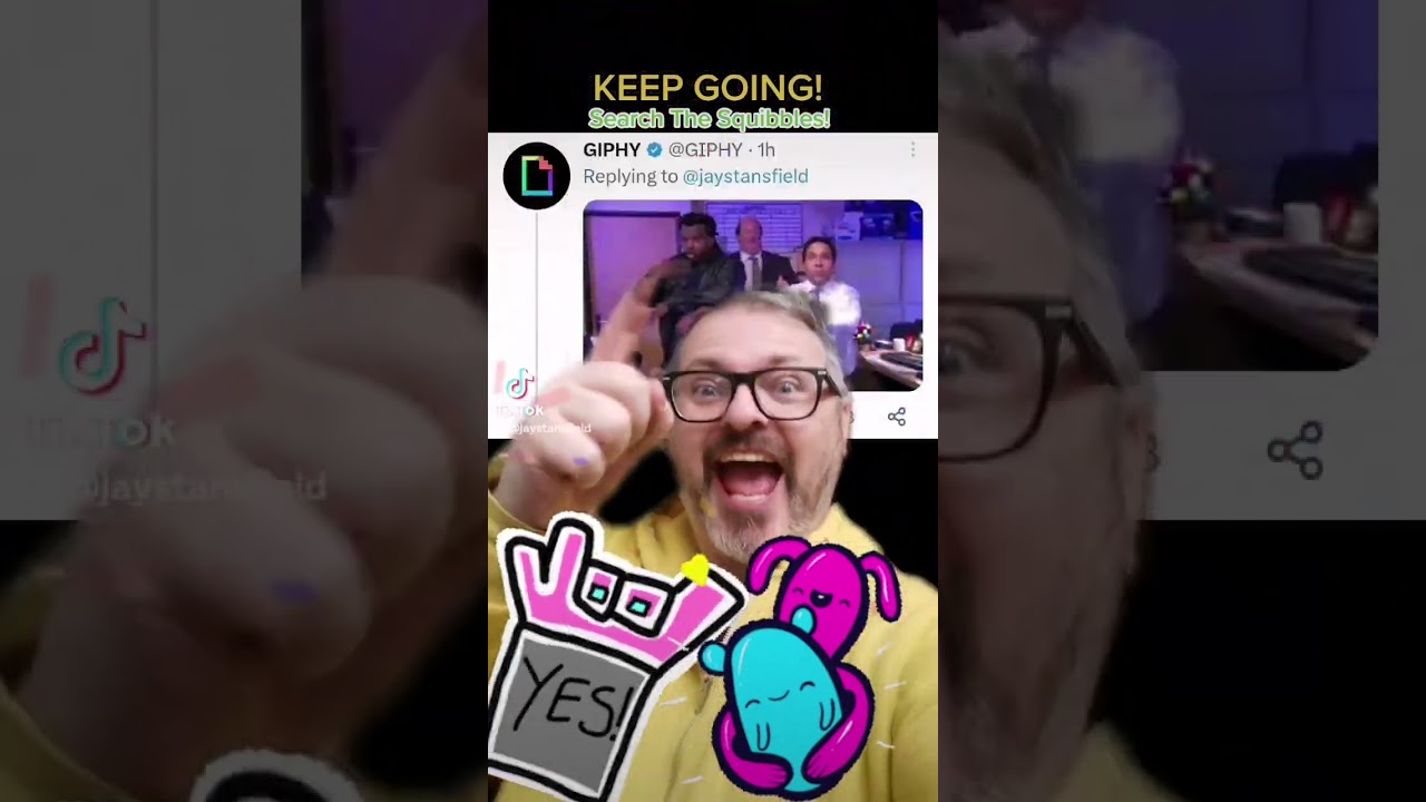 If you want some cute gifs, search thesquibbles on GIPHY! 😍 #GIFS #theSquibbles #fungifs