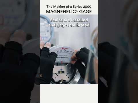 The Making of a Series 2000 Magnehelic Gage
