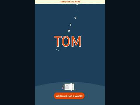 TOM Abbreviation stands for, TOM Abbreviation Full Form, What does TOM mean #abbreviations #shorts