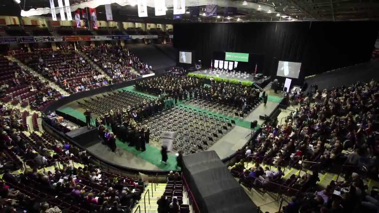 2013 Fall convocation - Time lapse - Durham College
