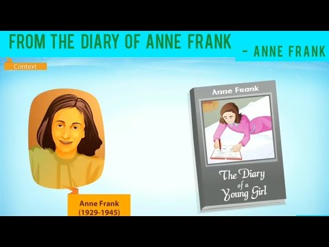 From The Diary of Anne Frank Summary Class 10 English Chapter 4