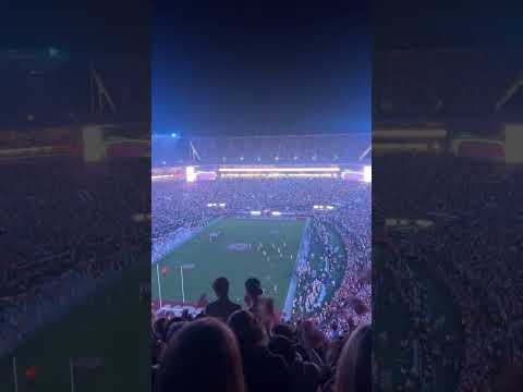NIGHT LIGHTS IN BRYANT DENNY STADIUM
