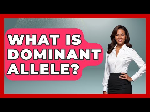 What Is Dominant Allele? - Biology For Everyone