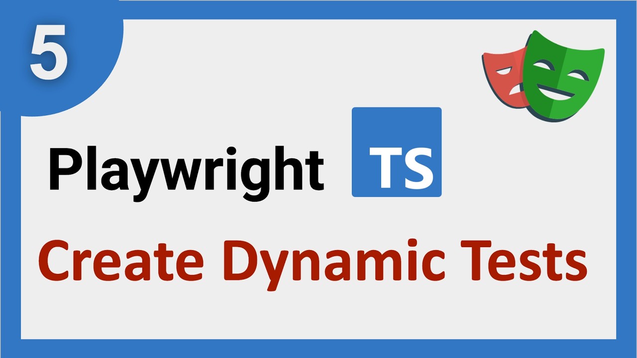 Playwright TypeScript | Dynamic Tests Generation with Data Driven Testing