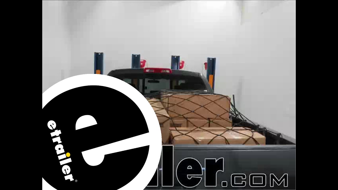 etrailer | Breaking Down the Erickson Stretchable Truck Bed Cargo Net w/ Hooks and Storage Bag