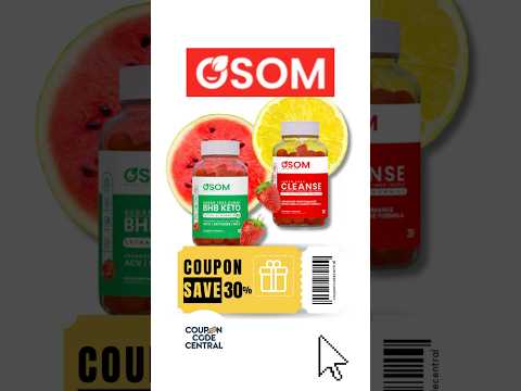 10$ OFF OSOM Sugar-Free Organic Multivitamin Gummies 🍬 Coupon Code + Why We LOVE This Brand! 😊
