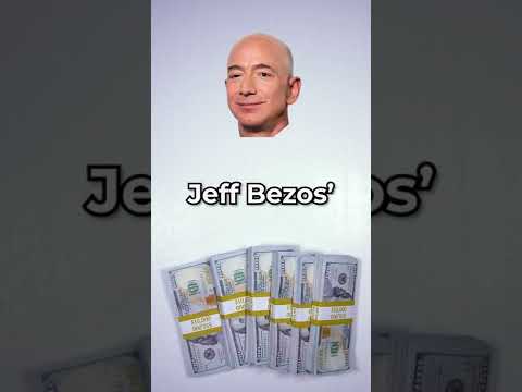 Jeff Bezos' Net Worth VS. Yours #Shorts