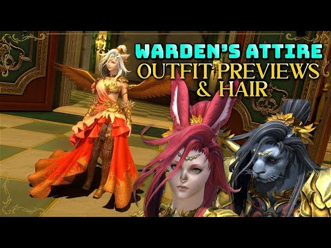 FFXIV: Warden's Attire & Hairstyle! - Store Update