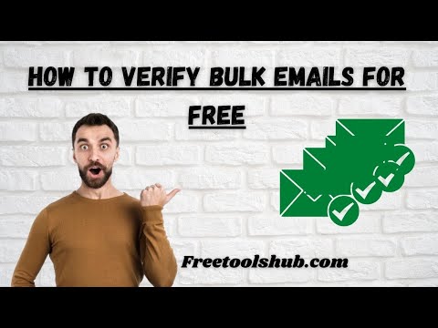 How To Verify Bulk Emails For Free🔥Bulk Email Verifier (Free Email Verifier Software)