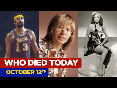 Famous Singer and Celebrities Who Died Today 12 Oct 2022 And Their Life Story