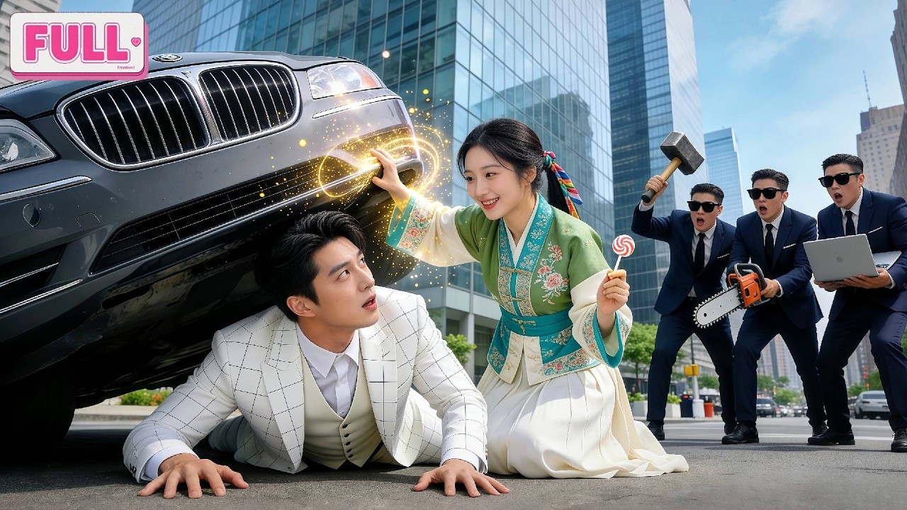 Tak Ada yang Bisa Selamatkan CEO Tertimpa Mobil!Sampai Gadis Kurus Angkat Mobil 1 Tangan!Jatuh Cinta