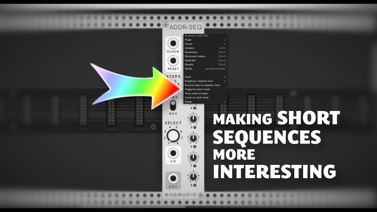 Adding variation to the ADDR-SEQ \ Quick Tip