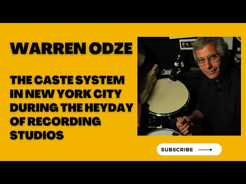Warren Odze – The Caste System in NYC During The Heyday Of Recording ...