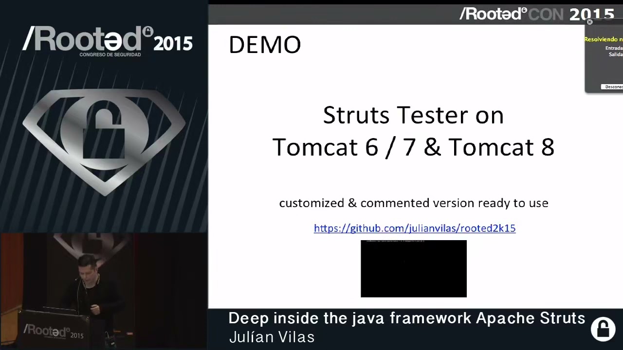 Julian Vilas   Deep inside the Java framework Apache Struts