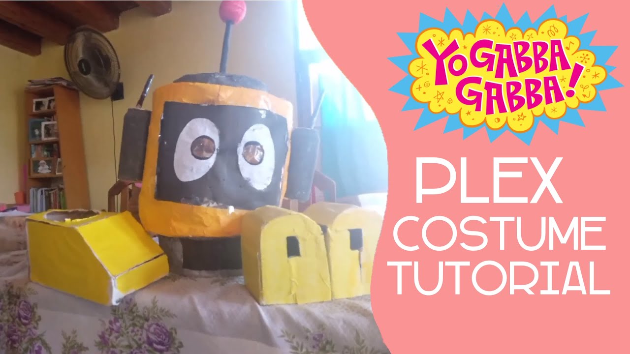 Yo Gabba Gabba | Plex Costume | Tutorial
