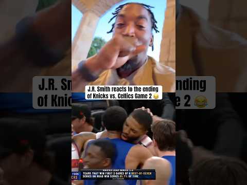 Knicks had J.R. HYPED 🤣🗣️