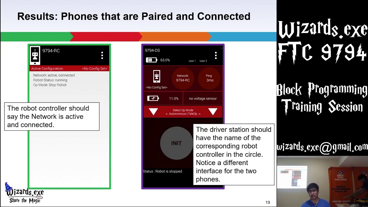 Connections, Configurations, and Coding for FTC