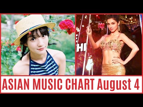 ASIAN MUSIC CHART August 2016 Week 4