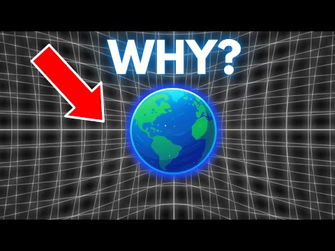 I never understood why we say matter curves spacetime...until now!