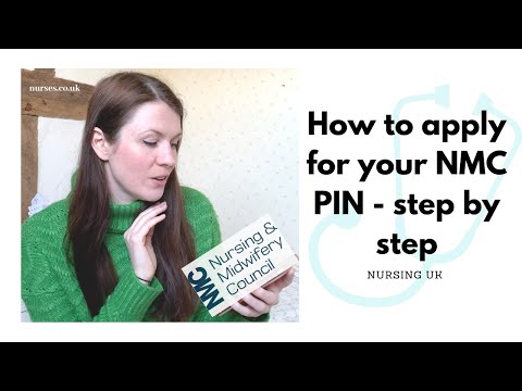 Applying for your NMC PIN Registration