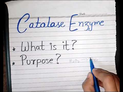 What is Catalase enzyme? | Microbiology