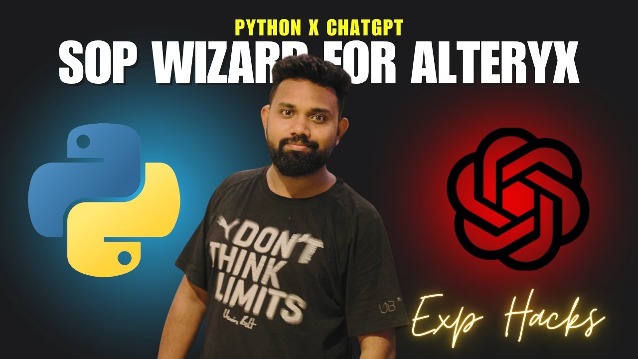 Auto-Generate SOP for Alteryx Workflows Using Python & ChatGPT | Step-by-Step Tutorial | Exp Hacks