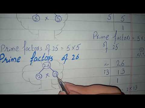 Factor Tree of 26|Prime Factorization of 26