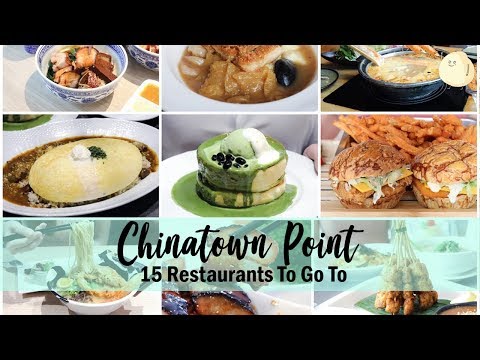 Chinatown Point Food Guide – 15 Restaurants & Cafes With The Ultimate Dinner Dining Promotions