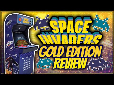 iiRcade Space Invaders Gold Edition Arcade Review! An Out Of This World Multicade?