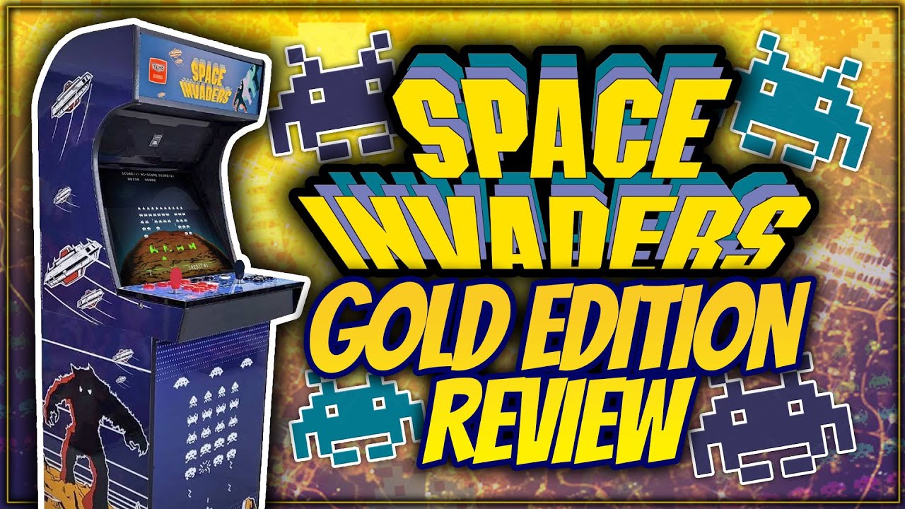 iiRcade Space Invaders Gold Edition Arcade Review!  An Out Of This World Multicade?