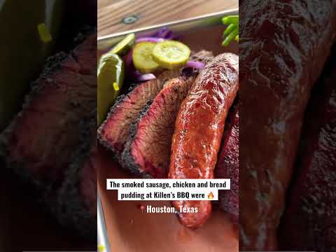 Killen’s BBQ in Houston is 🔥#houston #bbqlovers #bbq #texas