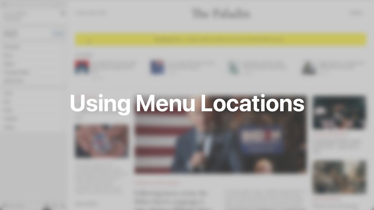 Using Menu Locations | YOOtheme Documentation (WordPress)