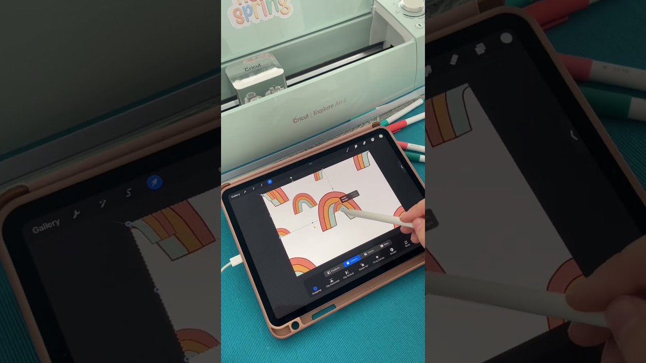 How to make a seamless pattern | Seamless pattern on Procreate | How to use Procreate for beginners