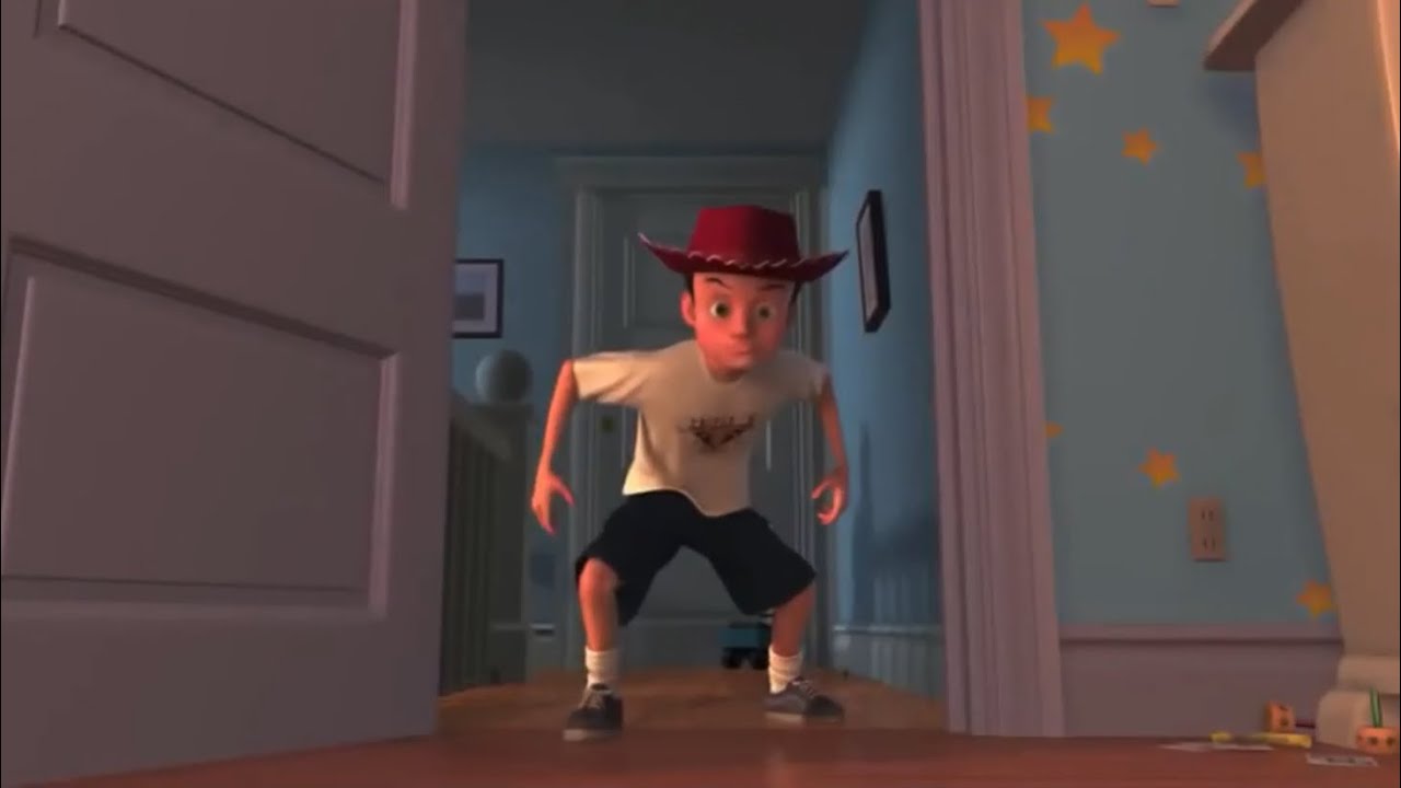 Andy Finds Out The Toys Are Alive