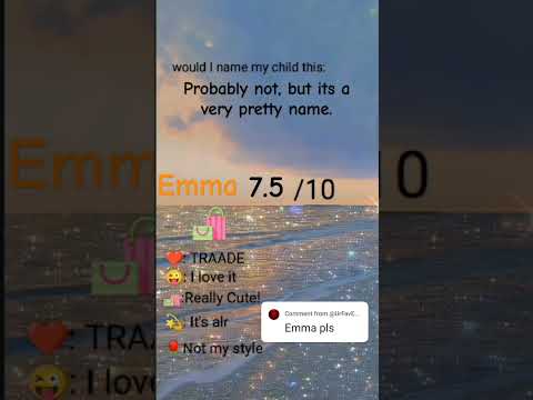 Rating names; Emma.